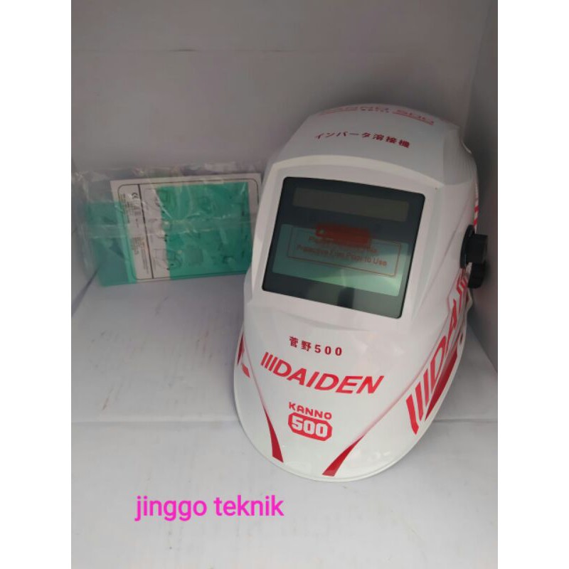 Jual DAIDEN Topeng las otomatis / helm / kedok las otomatis / welding ...