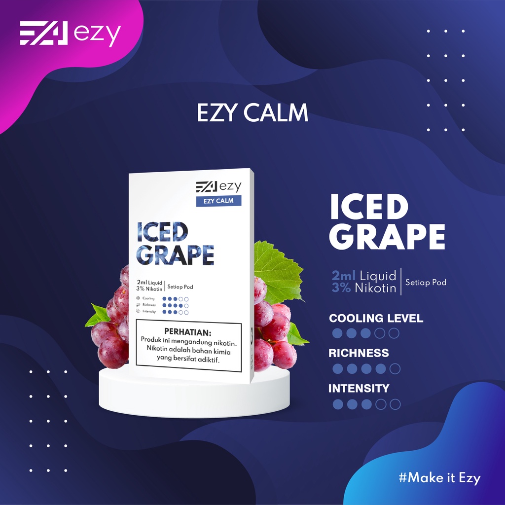 Jual Ezypods Calm - Ice Grape Compatible Relx Classic | Shopee Indonesia