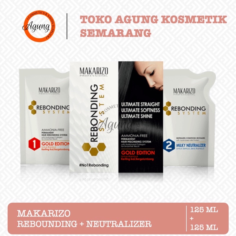 Jual [AGUNGSMG] - Makarizo Rebonding System Monopouch | Rebonding 1x ...