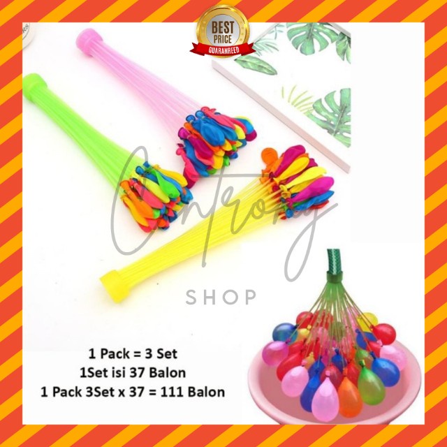 Jual Balon Air Magic Balloons Isi 111Pcs/ Balon Magic Water Balloons ...