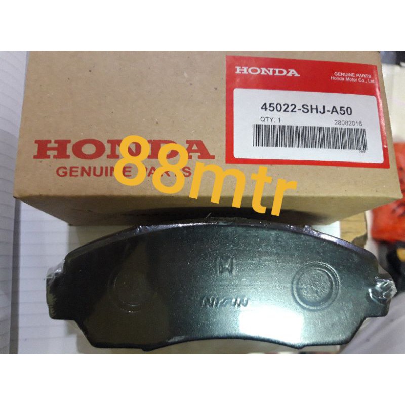 Jual KAMPAS KAMVAS REM DEPAN BRAKE PAD HONDA CRV GEN3 GEN 3 TAHUN 2007 2008 2009 2010 2011 2012 ...