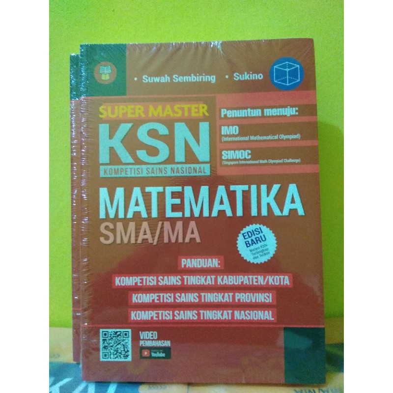Jual BUKU SMA/MA SUPER MASTER KSN MATEMATIKA Edisi terbaru | Shopee Indonesia