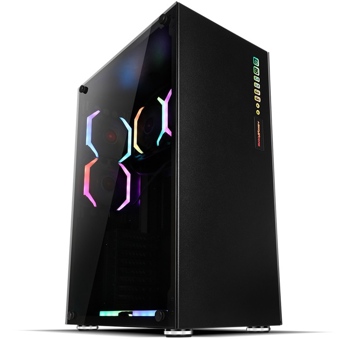 Jual ABKONCORE Ramesses 320 Casing PC Gaming | Shopee Indonesia