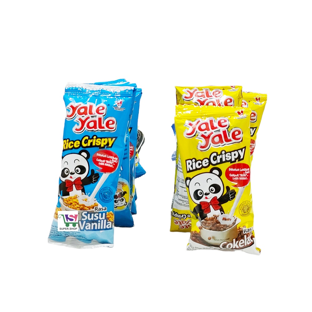 Jual Yale Yale Rice Crispy Sereal Vanilla / Cokelat (isi 10 pcs ...