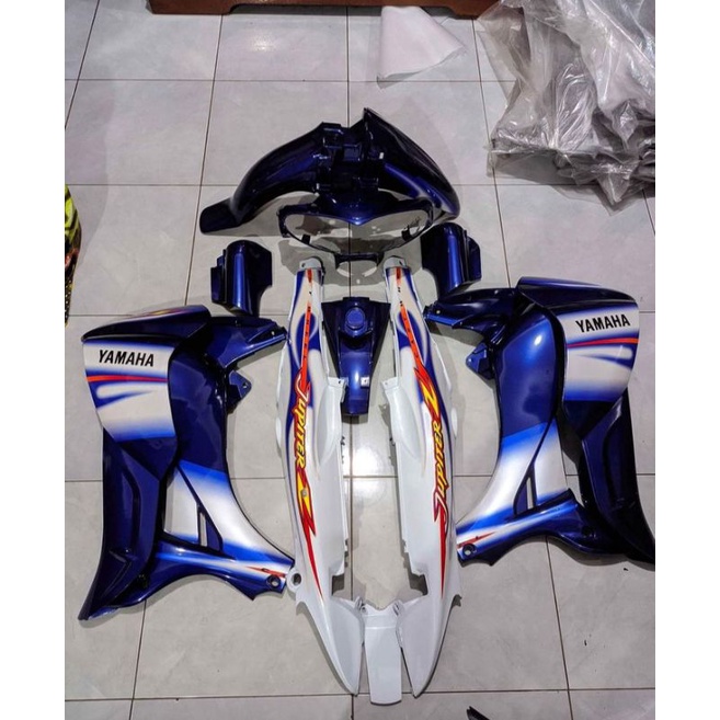 Jual Cover Body Halus Fullset Jupiter Z Lama Yamaha Jupiter Cw Putih ...