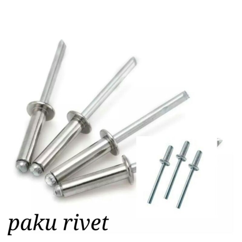 Jual Paku Rivet 4mm-550(1 bungkus isi 20pc) | Shopee Indonesia
