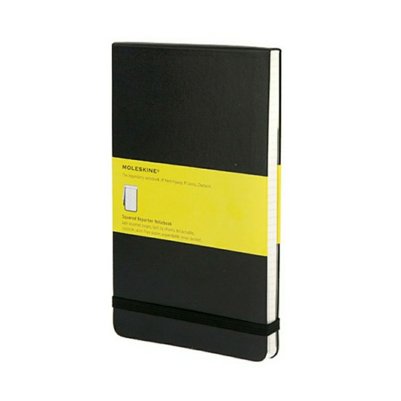 Jual Moleskine Squared Reporter Notebook | Shopee Indonesia