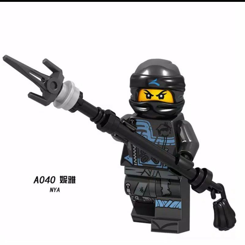Jual Mainan Anak Edukasi Koleksi Figure Ninja Go Nya Black Water ninja ...