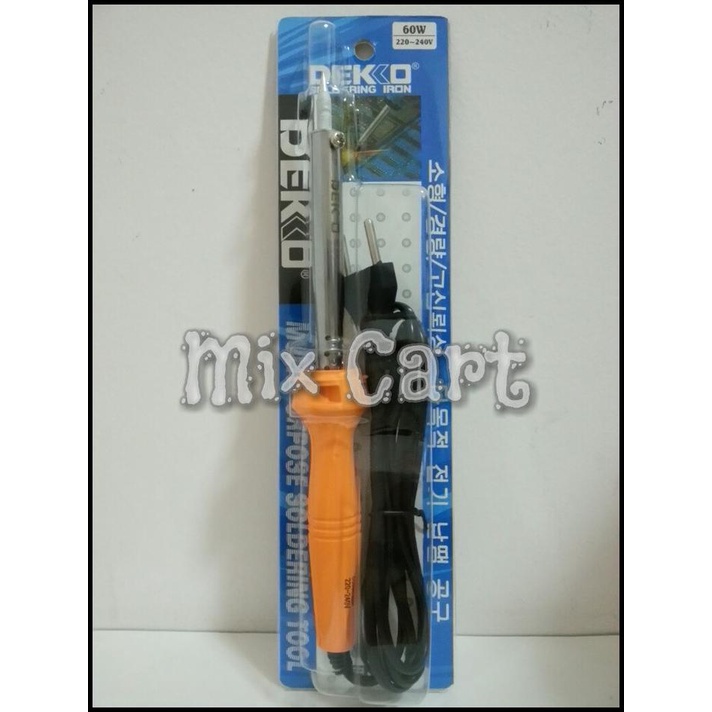 Jual Solder (Soldering Iron) Dekko Ds60N - 60 Watt | Shopee Indonesia