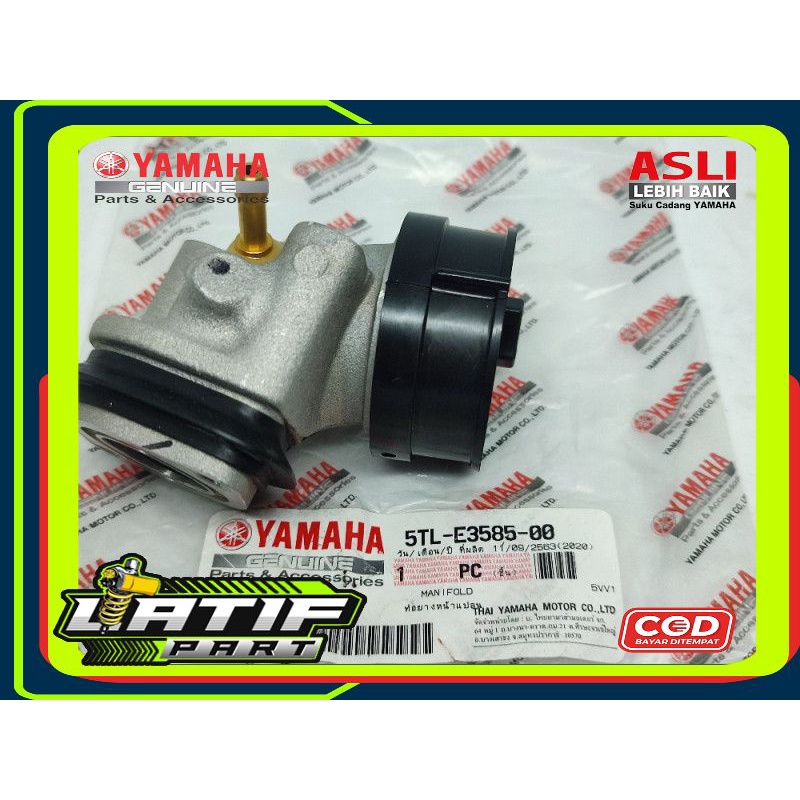 Jual Manifold Manipol Intake Yamaha Mio Lama Sporty Smile Soul Fino ...