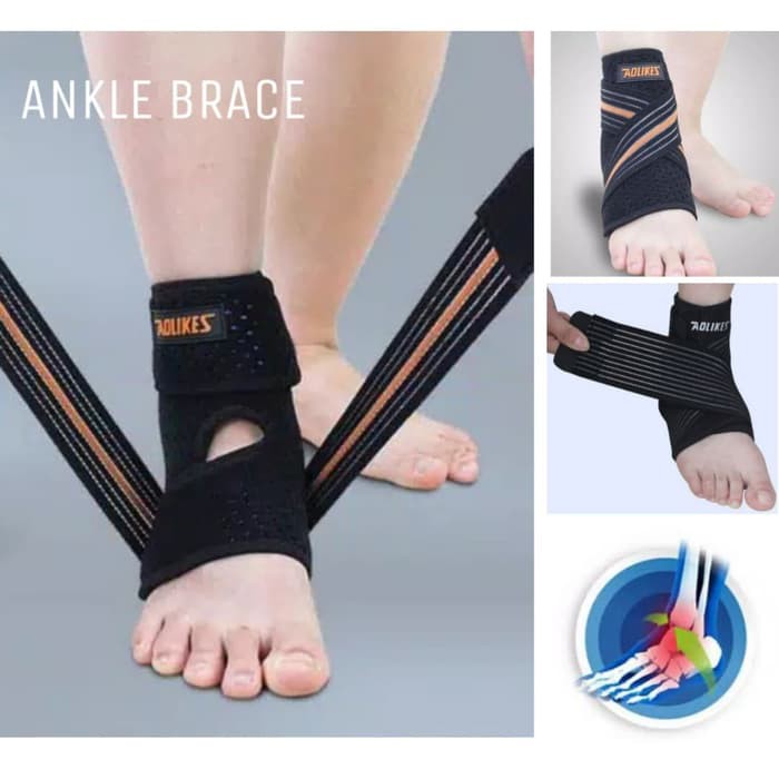 Jual ALAT TERAPI KAKI ANKLE BRACE DEKER ANGKEL PELINDUNG ENGKEL TUMIT ...