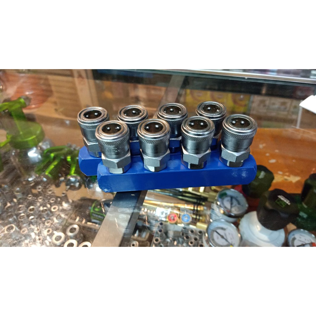 Jual Tekiro AT Air Quick Coupler 4 Way | Shopee Indonesia