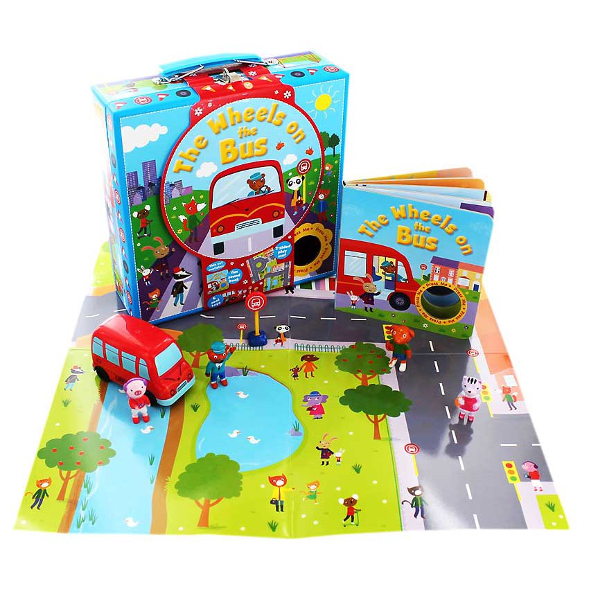 Jual (BOX-PLYSET-WHEE) The Wheels on The Bus Play Box Set (includes ...