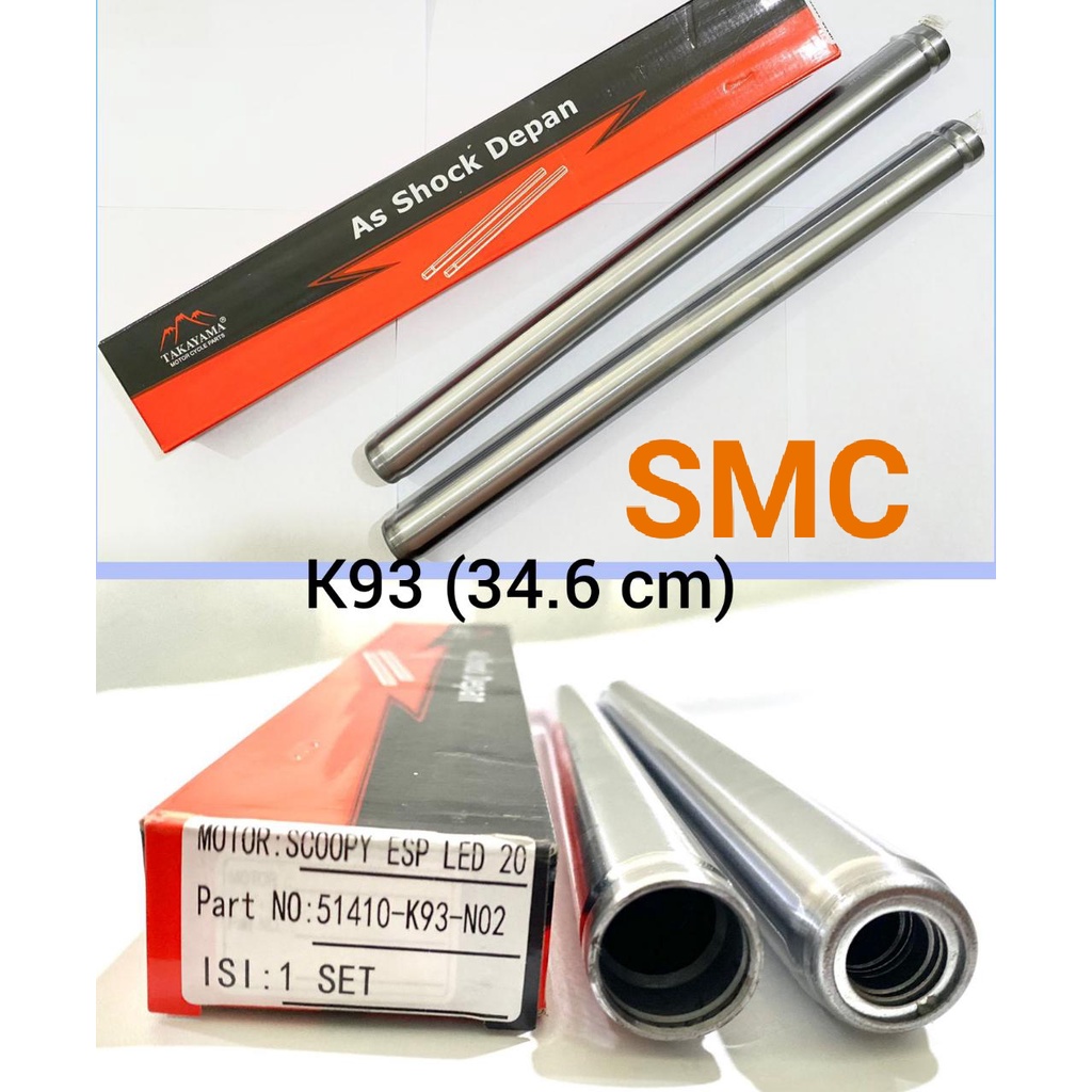 Jual AS SHOCK DEPAN SCOOPY ESP 2020 K93 clip PANJANG 34,6 CM TAKAYAMA TOP QUALITY TAKAYAMA TOP ...