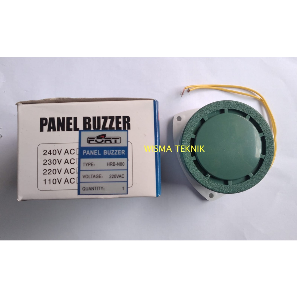 Jual Buzzer Outbox 65mm FORT HRB-N80 220 VAC | Shopee Indonesia