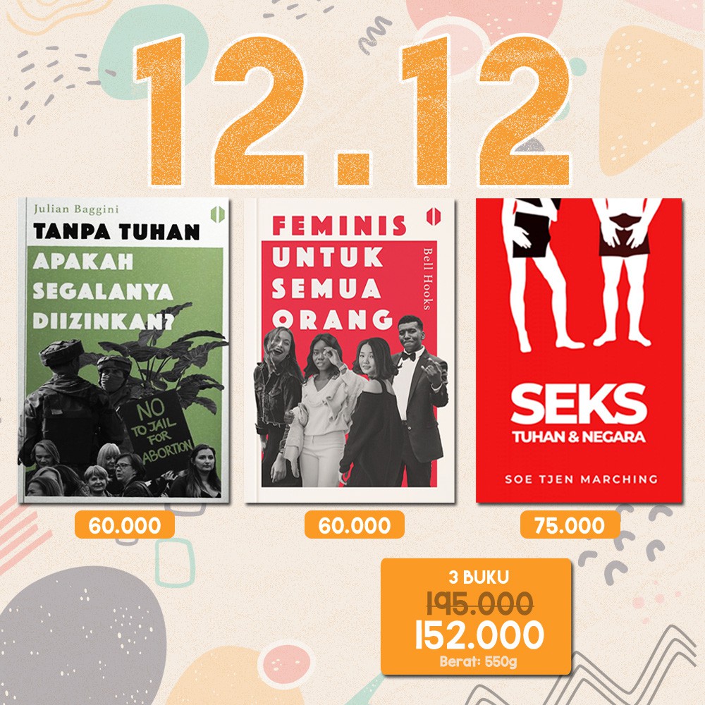 Jual Paket Buku Tanpa Tuhan Apakah Segalanya Diizinkan Feminis Utk