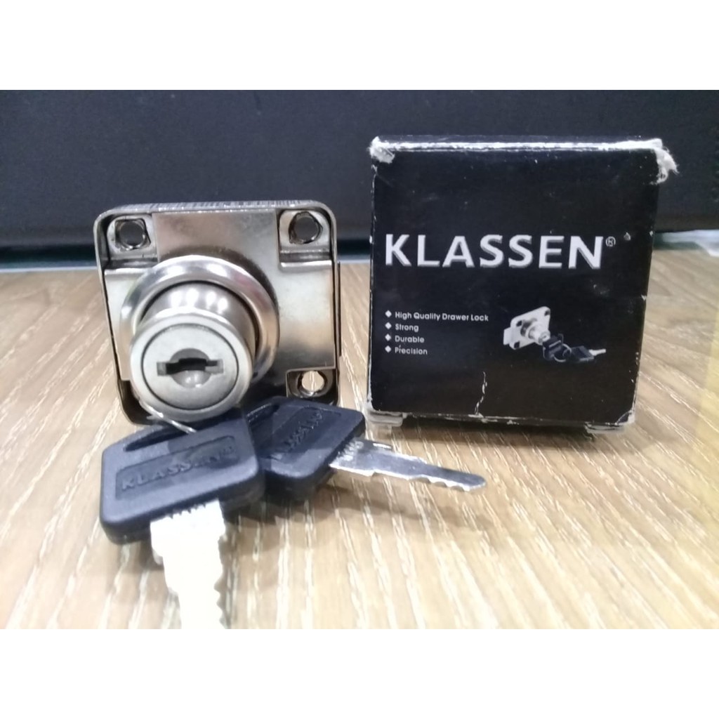 Jual KUNCI LACI ( DRAWER LOCK ) MERK KLASSEN | Shopee Indonesia