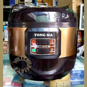 Jual rice cooker yong ma SMC4033 kapasitas 2,5 liter warna coklat ...