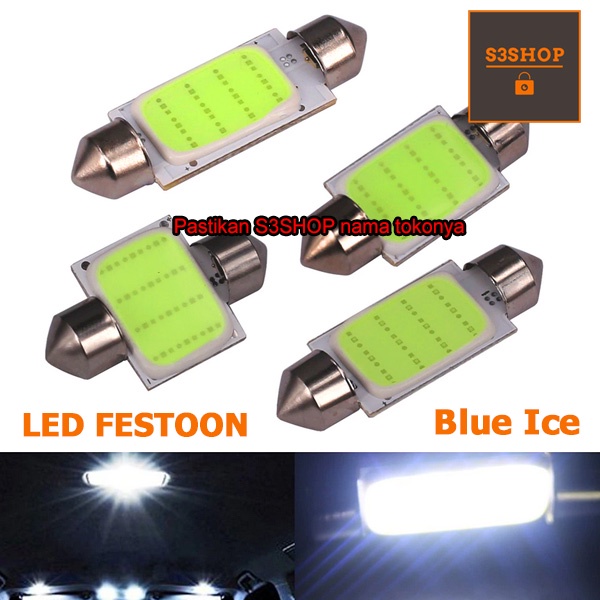 Jual Lampu Led Plafon Kabin Mobil Festoon COB 31mm 36mm 39mm 41mm ...