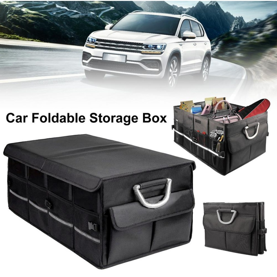 Jual AM-33 Car Storage Box Organizer Trunk Kapasitas Besar Tas Bisa ...