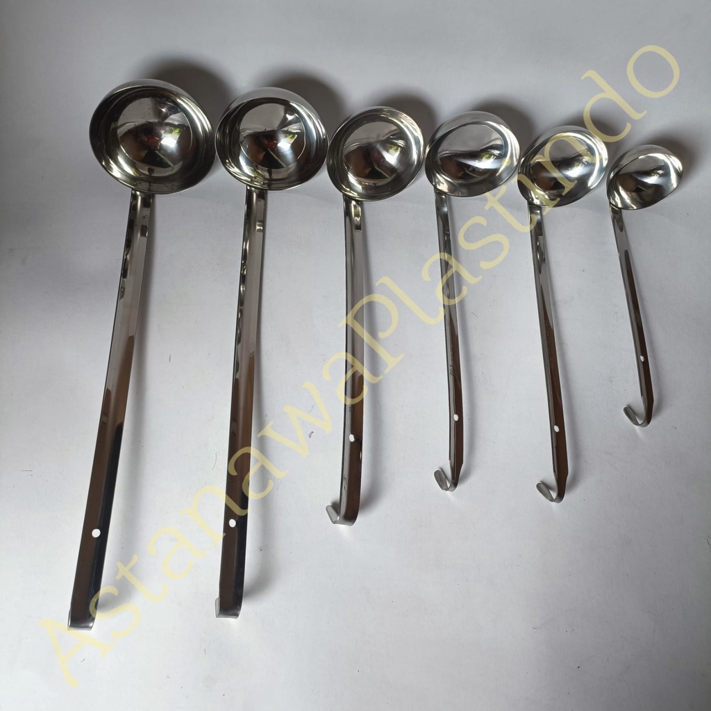 Jual Irus sendok sayur sop kuah stainless steel 304 centong bakso bend ...