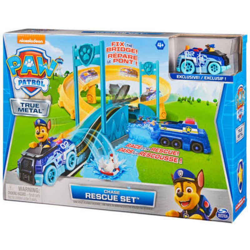 Jual PAW Patrol Chase Rescue Set True Metal Track Set | Shopee Indonesia