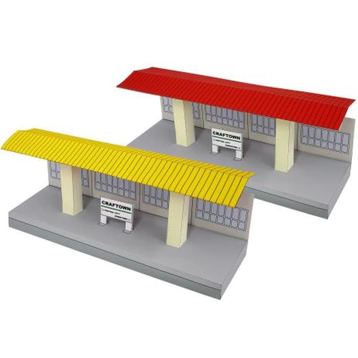 Jual DIY Papercraft Craftown Halte | Shopee Indonesia