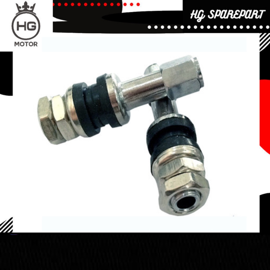 Jual PENTIL BAN MOTOR TUBELESS BESI PANJANG UNIVERSAL | Shopee Indonesia