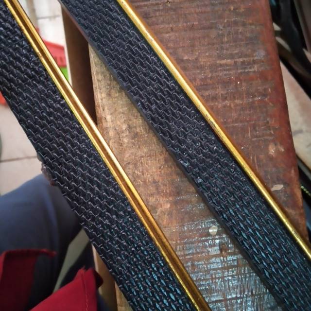 Jual PIGURA BATANGAN LINEN PANEL HITAM 3M || PIGURA LONJORAN || FRAME ...