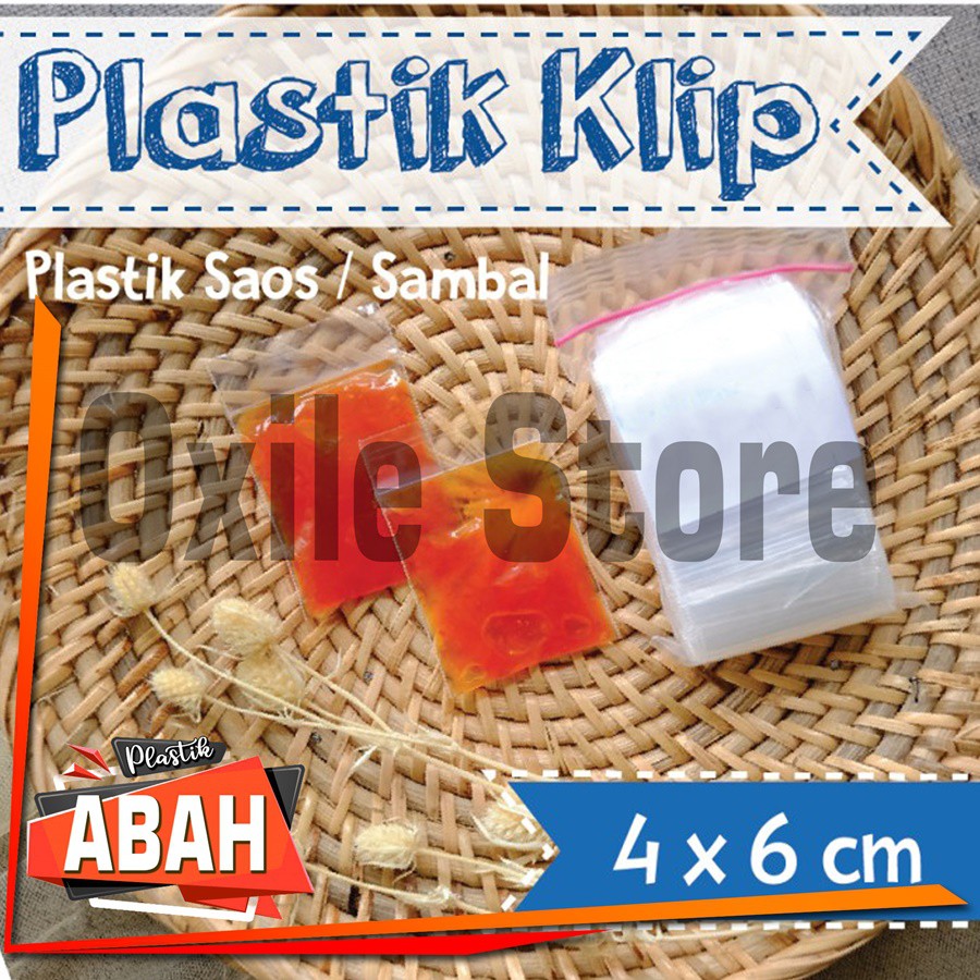 Jual PLASTIK KLIP 4x6CM LIST PUTIH | LIST MERAH| ISI 100 PCS | PLASTIK ...