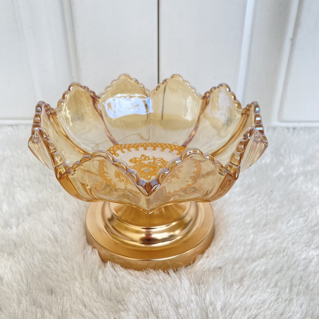 Jual Wadah Buah Kristal / Wadah Permen Kristal / Dekorasi Multifungsi ...