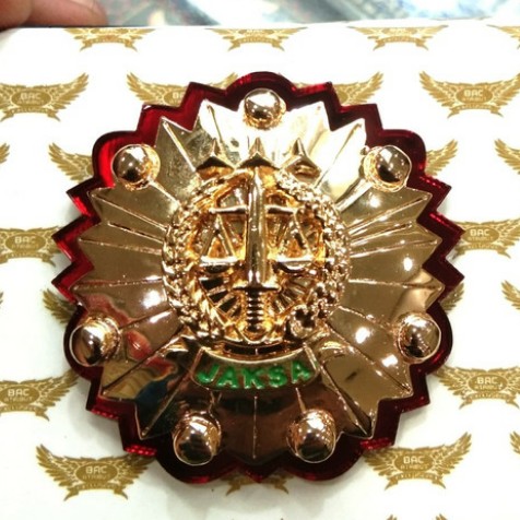 Jual Promo !!! Pin/Kewenangan jaksa Full mika ( kualitas Eksklusif ...