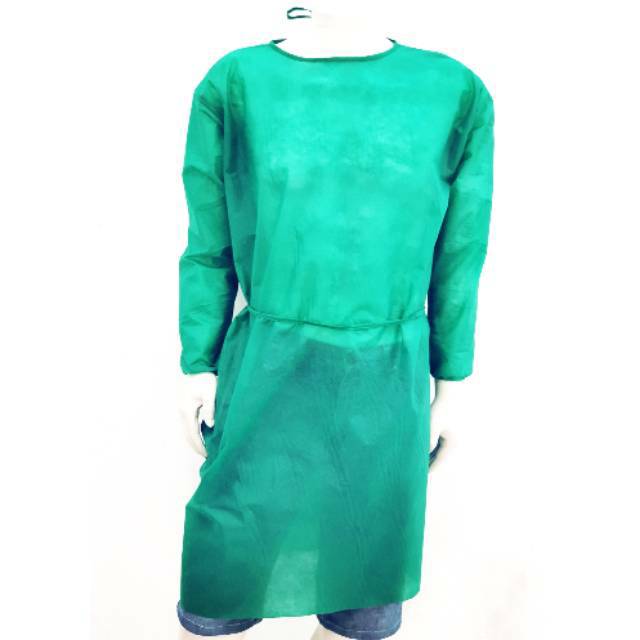 Jual Baju Pelindung Isolation Gown Disposable Polypropylene | Shopee ...