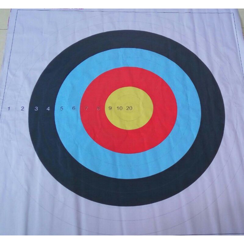 Jual Target Panahan diameter 122 cm untuk Latihan Recurve 70 meter ...