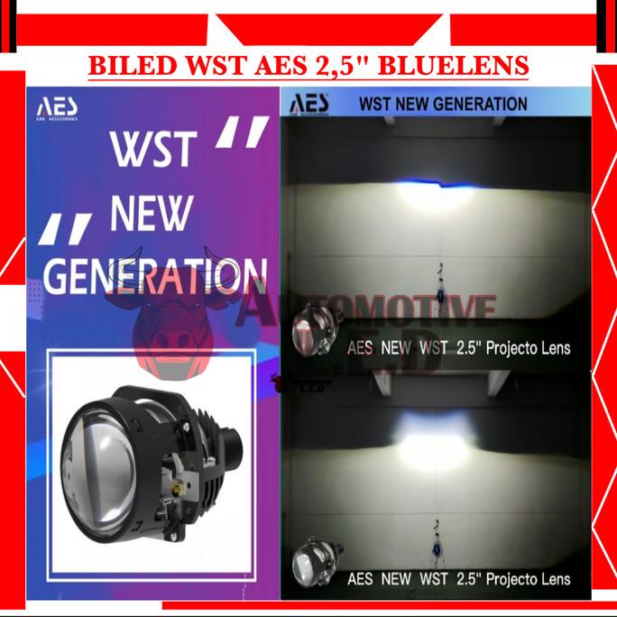 Jual LAMPU PROJECTOR BILED WST AES 2,5 INCHI BLUELES | BILED AES 35 WATT | Shopee Indonesia