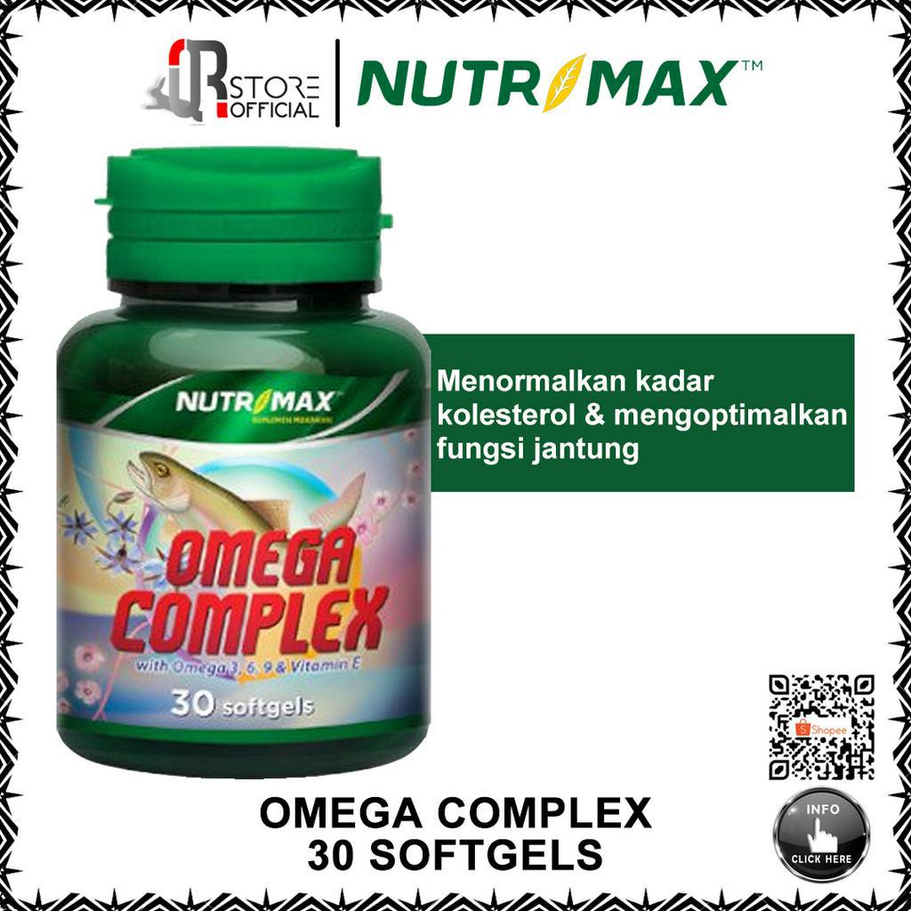 Jual NUTRIMAX OMEGA COMPLEX 369 VITAMIN E KOLESTROL ASMA DAYA TAHAN ...