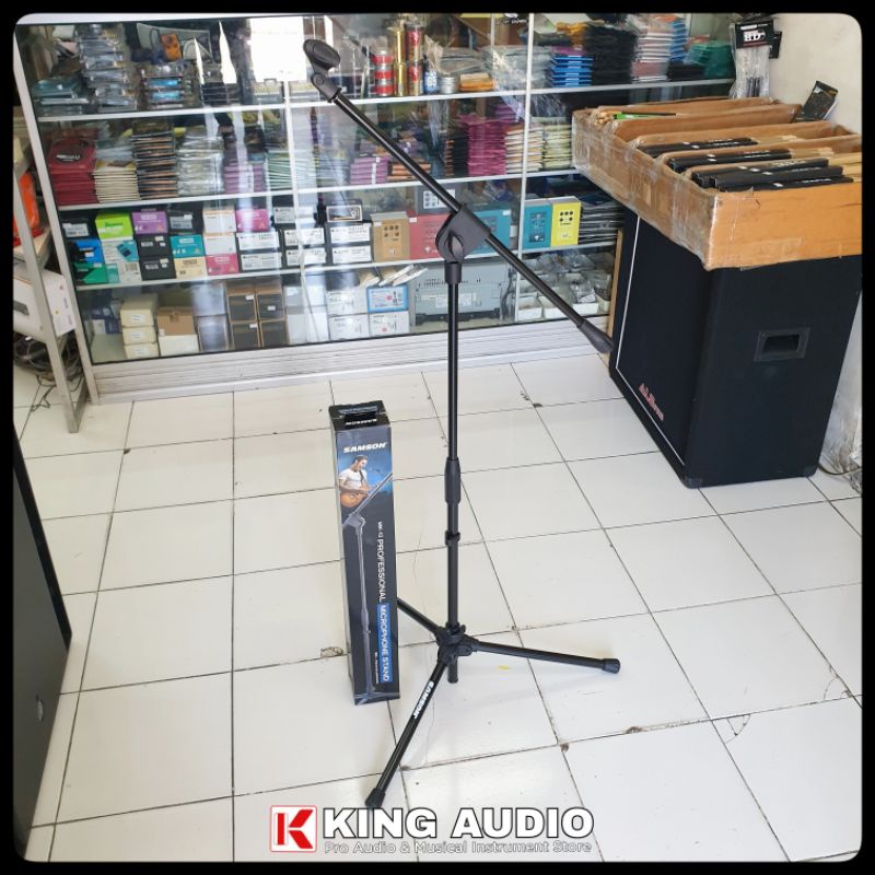 Jual Stand Mic Samson MK-10 Profesional Microphone Stand | Shopee Indonesia