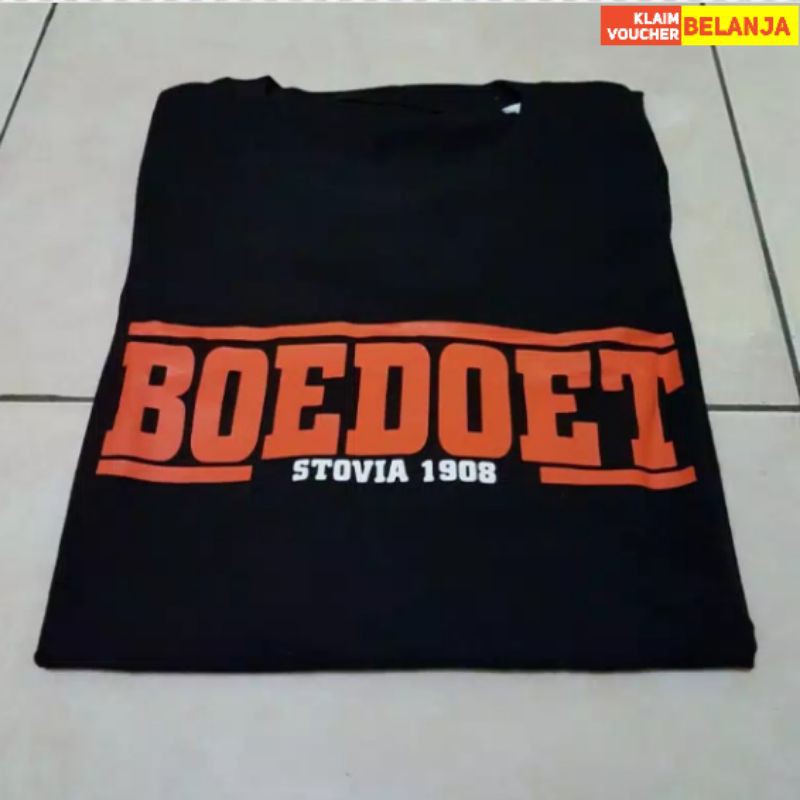 Jual Baju kaos BOEDOET STOVIA 1908, 100% bahan cotton combed 30s tidak ...