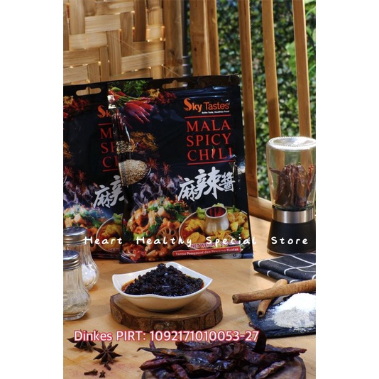 Jual Bumbu Mala Vegetarian Mala Spicy Chilli Pasta Bumbu Hotpot ...