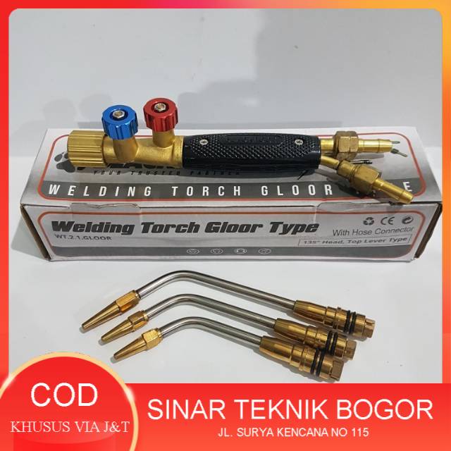 Jual Blackfoot Blander Las Model Gloor welding torch gloor type ...