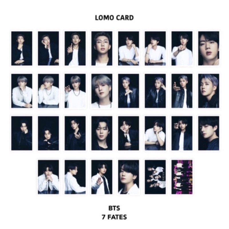 Jual Lomo Card BTS 7 Fates (1Set isi 30pcs) | Shopee Indonesia
