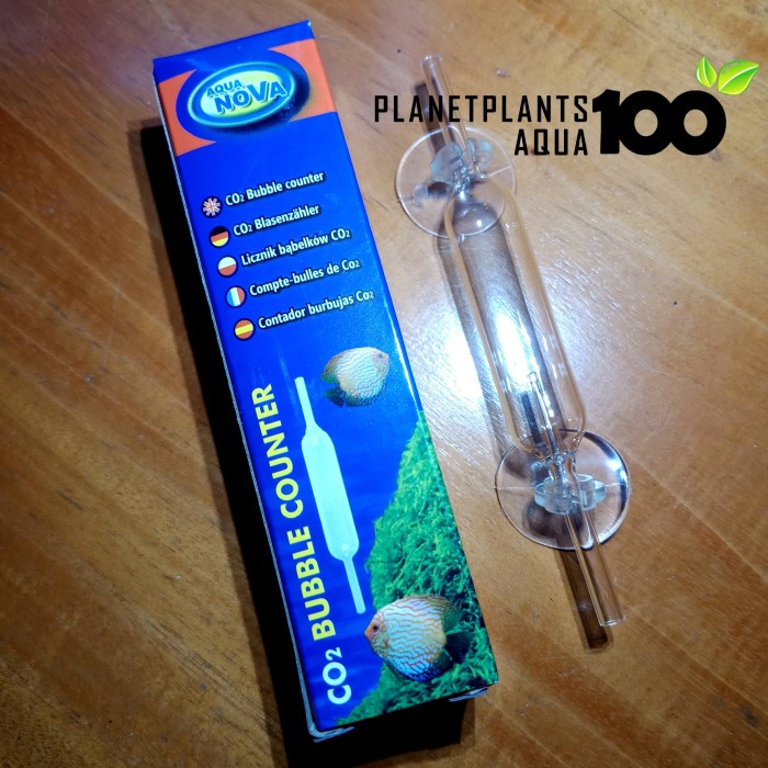Jual AQUA NOVA CO2 GLASS BUBBLE COUNTER STANDART AQUASCAPE AQUARIUM | Shopee Indonesia