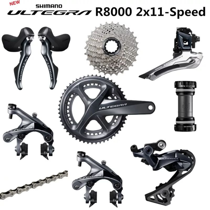 Jual GROUPSET SHIMANO ULTEGRA R8000 2 X 11 SPEED SEPEDA ROADBIKE BALAP ...