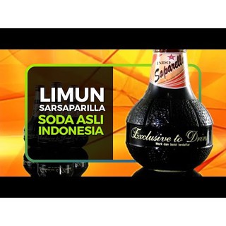 Jual Indo Saparella sarsaparilla soft drink sarsi badak root beer ...