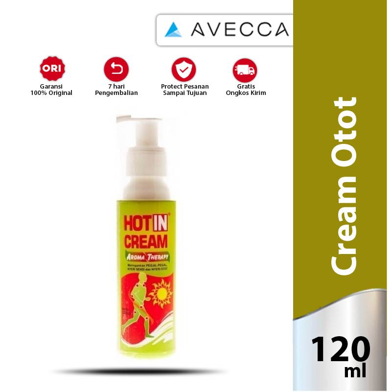 Jual Hot In Cream Aromtheraphy Pump 120ml / Krim Gosok / Hot In / Masuk ...