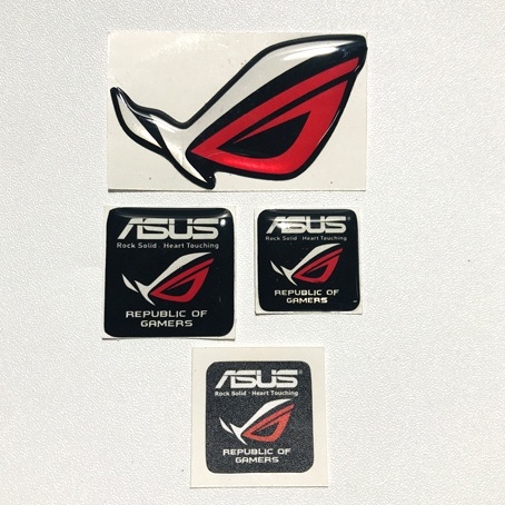 Jual Stiker ASUS ROG Emblem Timbul Lentur Terlaris | Shopee Indonesia