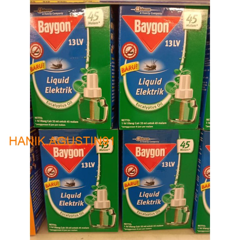 Jual BAYGON LIQUID ELEKTRIK REFILL 33ml | Shopee Indonesia