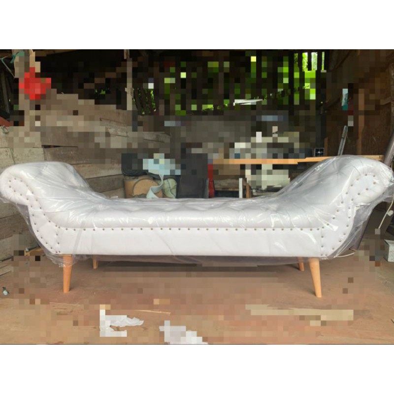 Jual Sofa Bench perahu kancing retro murah | Shopee Indonesia