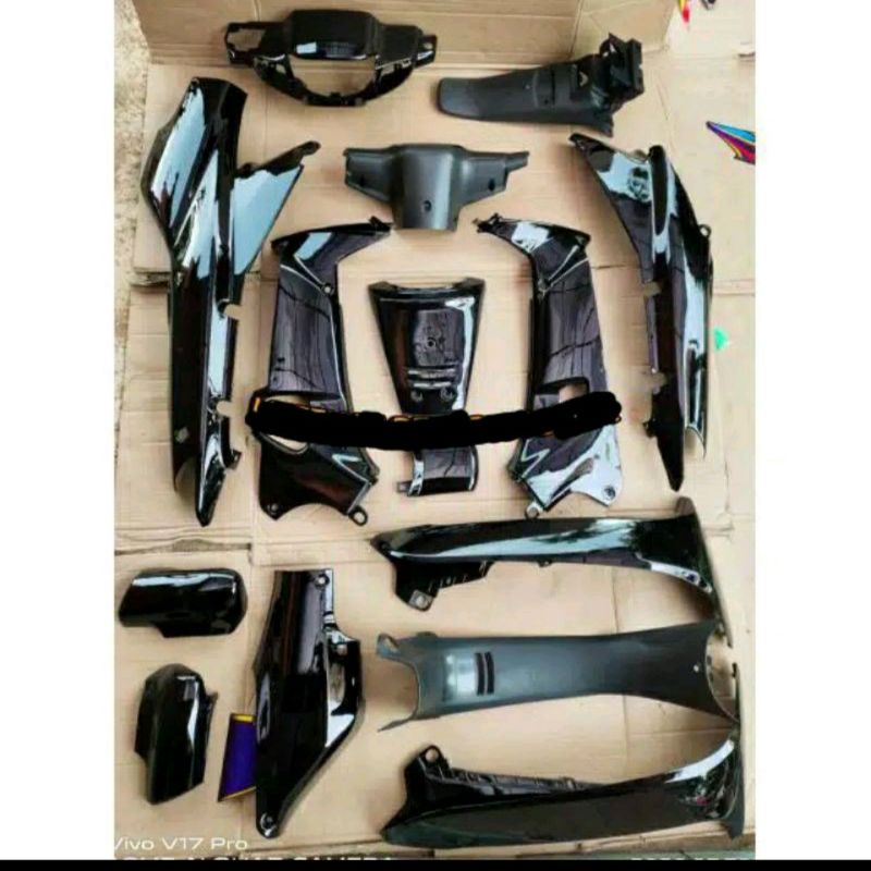 Jual cover bodi ful set kasar halus Honda supra x lama / supra fit ...
