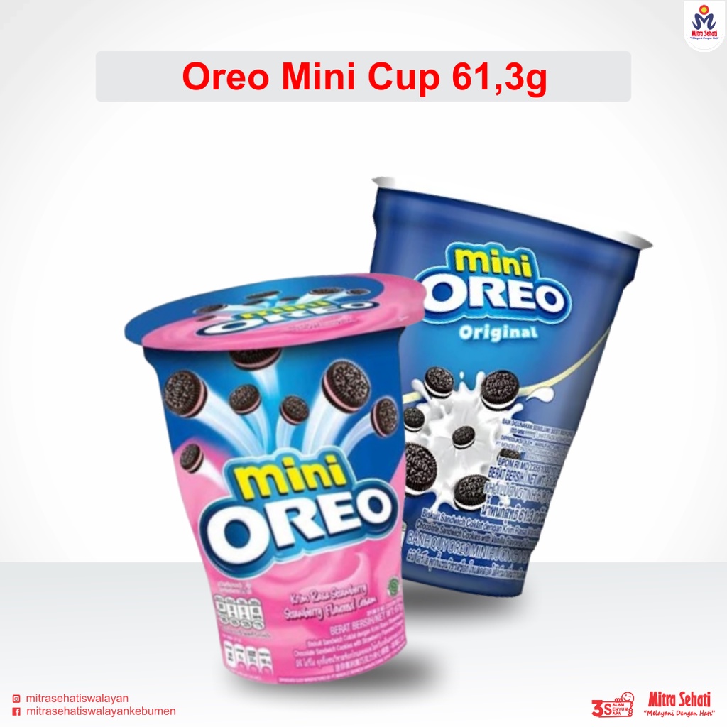 Jual Oreo Selection 407gr, Oreo Mini Cup Rasa Vanilla, Coklat ...